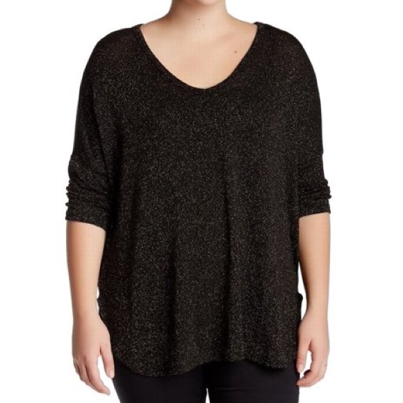 a.n.a | Sweaters | Ana Black And Gold Sweater | Poshmark